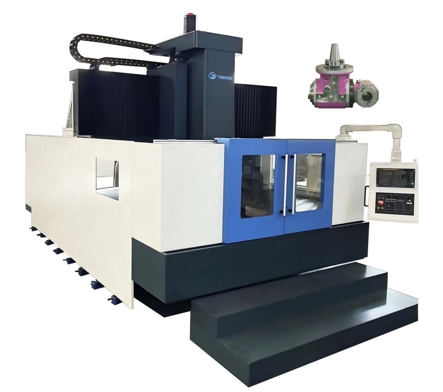Bridge Type Gantry Machining Center DMK5235/Multi-Axis Machining/Heavy ...